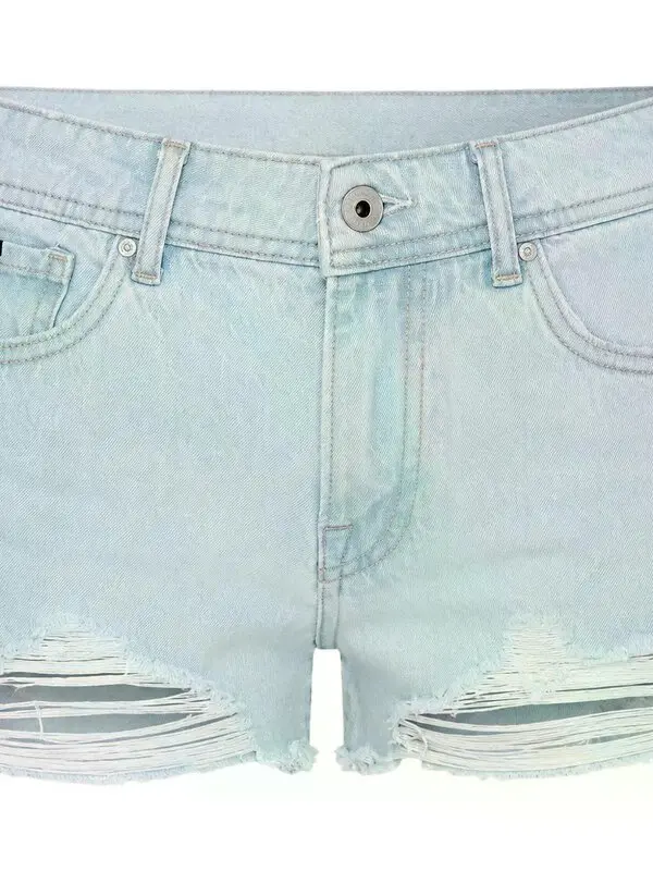 Pepe Jeans Distressed-finish Denim Shorts