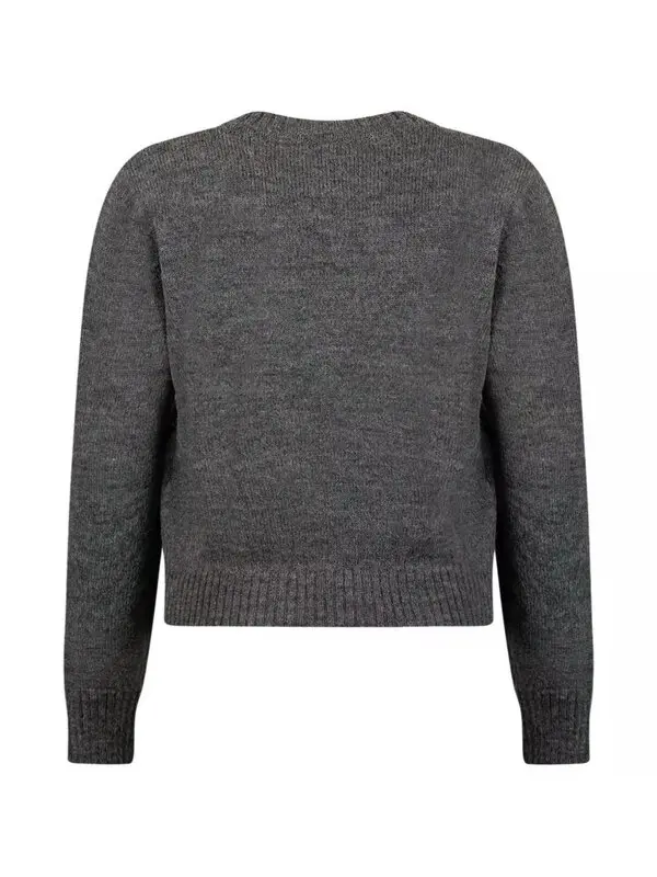 Max Mara Intarsia-knit Rabbit-motif Sweater