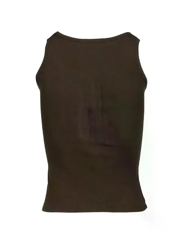 VIVAMUS Graphic-print Cropped Tank Top