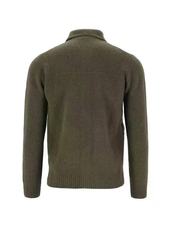 AL DUCA D’AOSTA 1902 Zip-up Pocket-detail Cardigan
