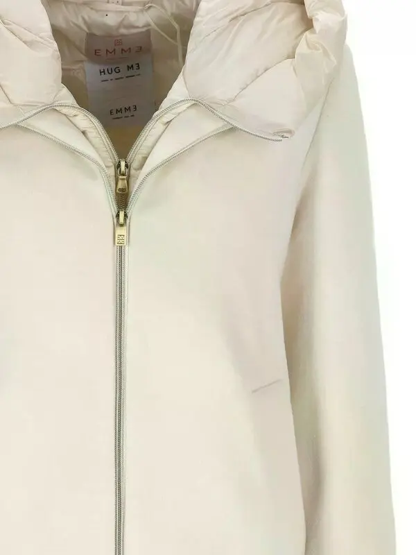 EMME Hug Me Hooded Jacket - White