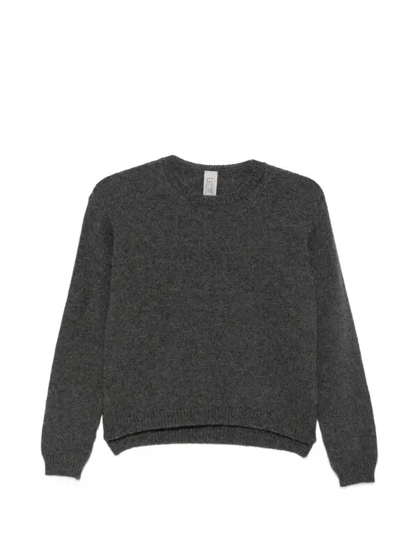PRIVATE 0204 Crew Neck Long-sleeve Sweater