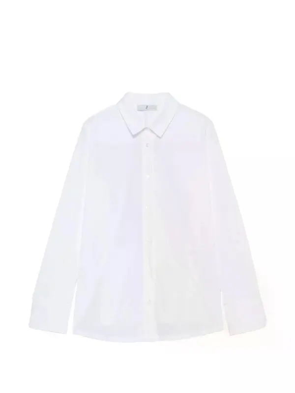 WHYCI Long-sleeve Button-down Shirt - White