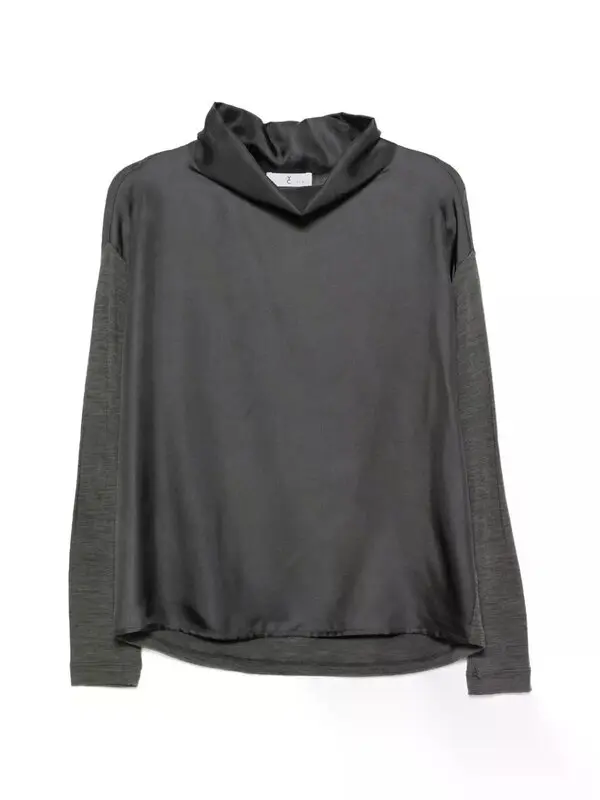 WHYCI Funnel-neck T-shirt