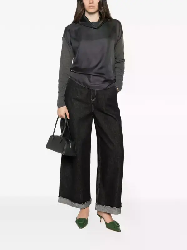 WHYCI Funnel-neck T-shirt