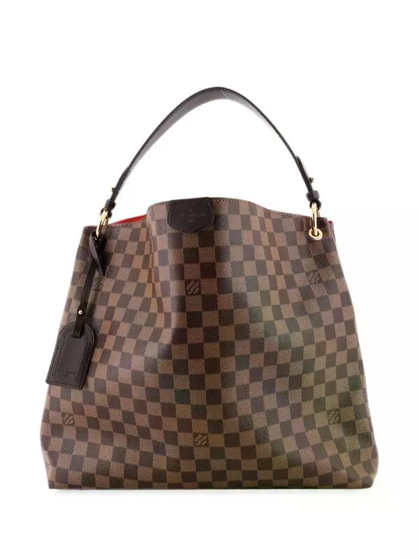LOUIS VUITTON Graceful Handbag Damier Mm Hobo Bag