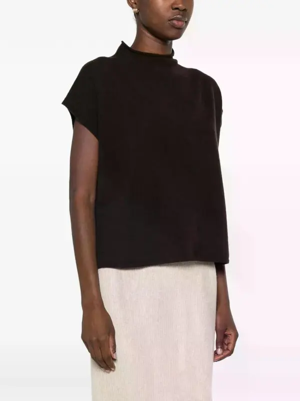 WHYCI High-neck Knitted Sweater