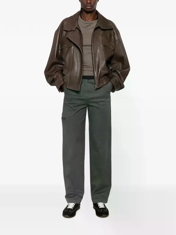Aspesi Straight-leg Trousers - Grey
