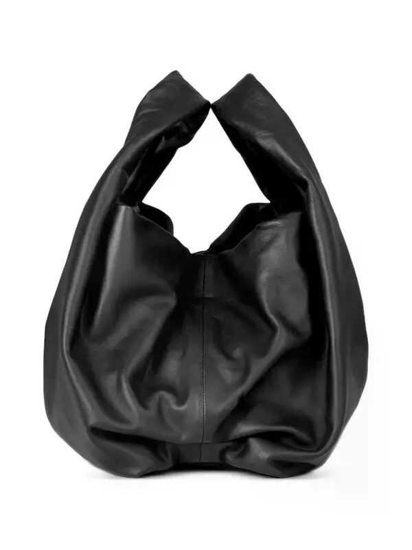 Munthe Lix Logo-patch Tote Bag - Black