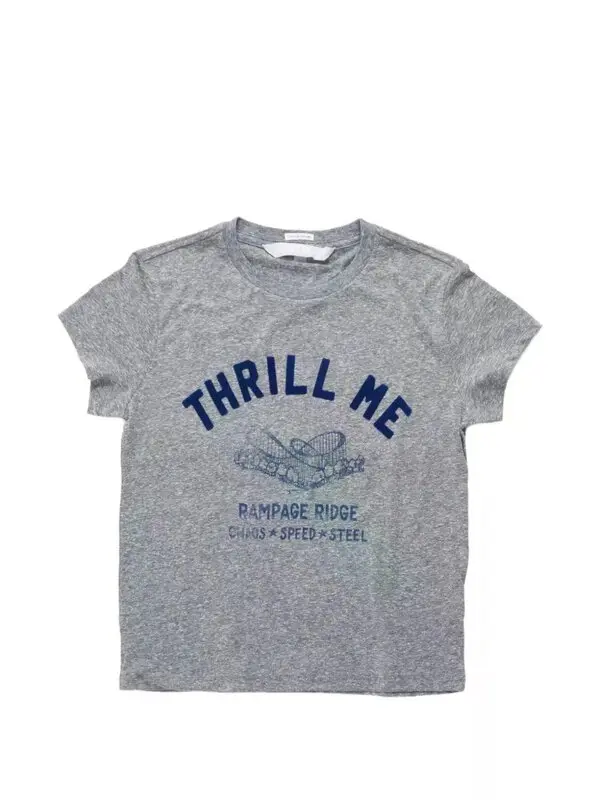 MOTHER The Boxy Goodie Goodie T-shirt - Grey