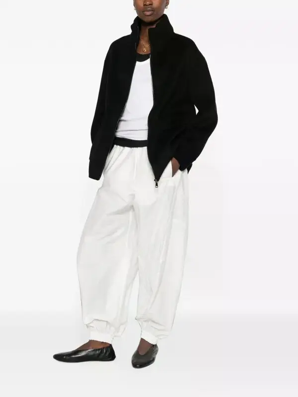 LOU ANDREA High-neck Zip-up Jacket