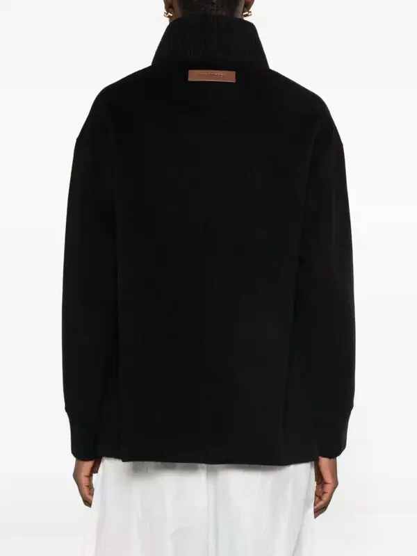 LOU ANDREA High-neck Zip-up Jacket