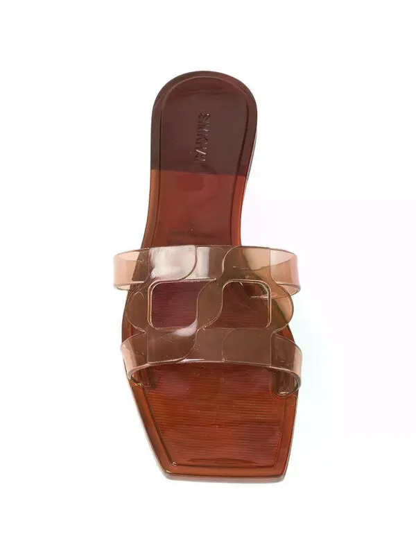 Simkhai Monogram Jelly Slides