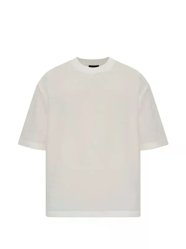 Emporio Armani Crew-neck T-shirt - Neutrals
