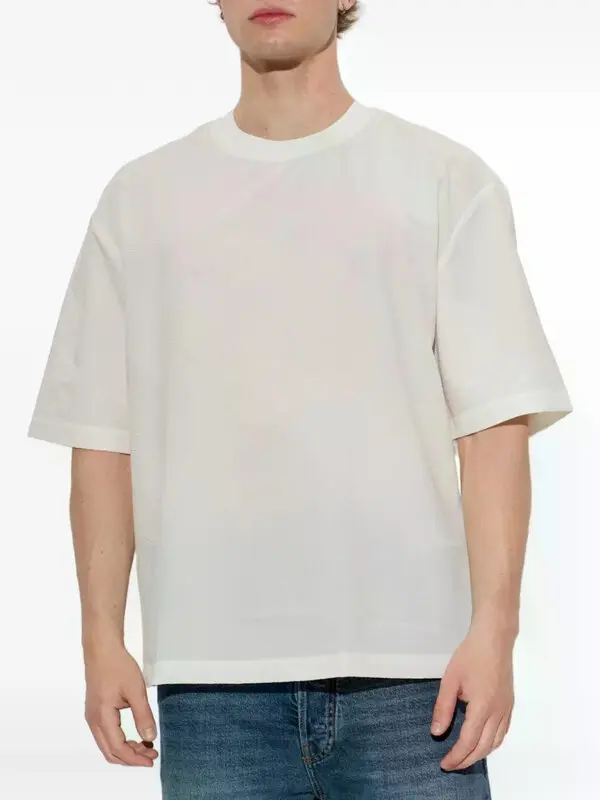 Emporio Armani Crew-neck T-shirt - Neutrals