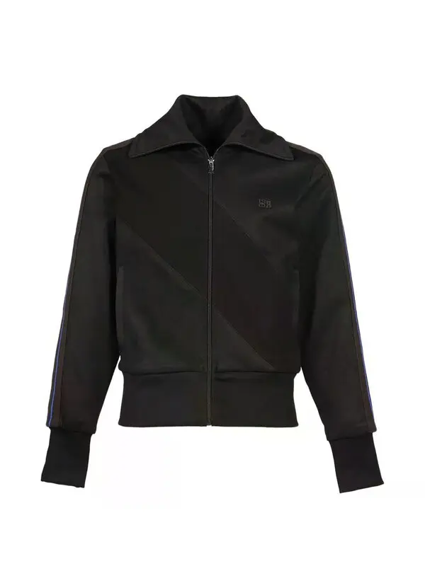 WALES BONNER Logo-embroidered Striped Jacket