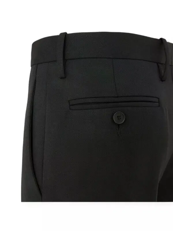 Fendi Grain De Poudre Tailored Trousers