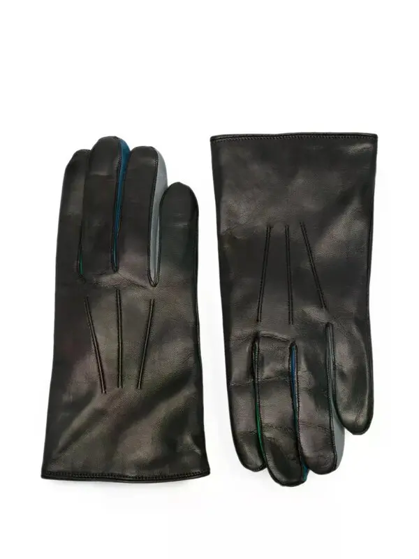 Paul Smith Pin-tucked Leather Gloves