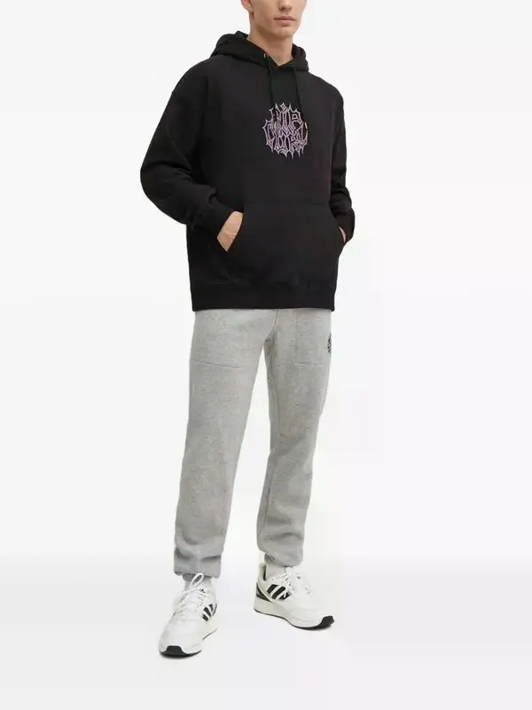 Rip Curl Logo-print Drawstring Hoodie - Black