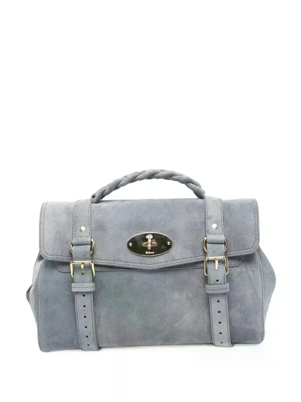 Mulberry Alexa Suede Bag - Grey