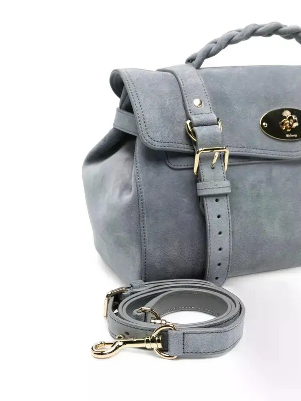 Mulberry Alexa Suede Bag - Grey