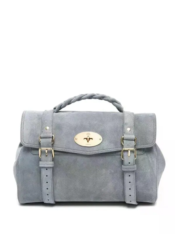 Mulberry Alexa Suede Bag - Grey