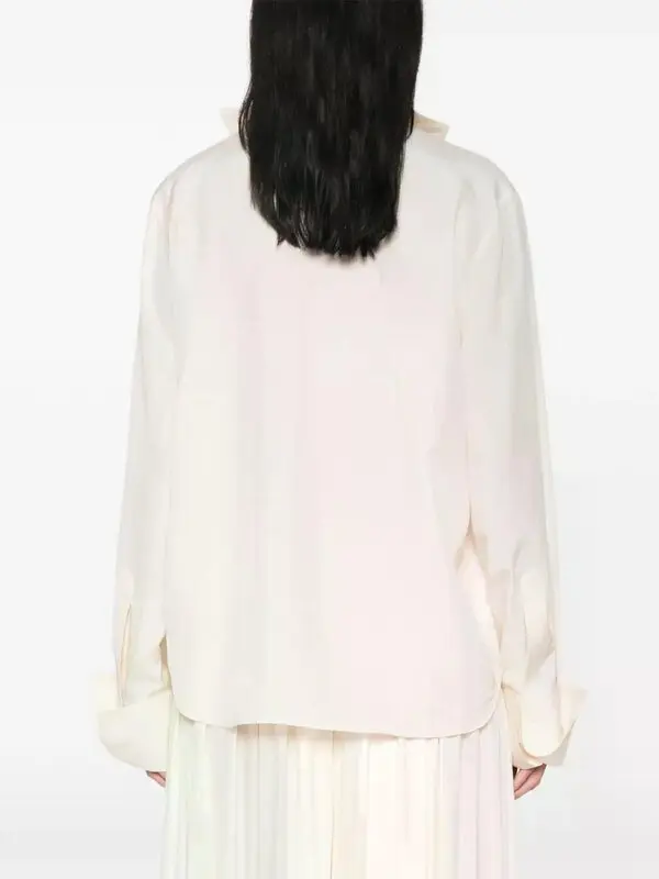 Givenchy Ruffled Silk Blouse