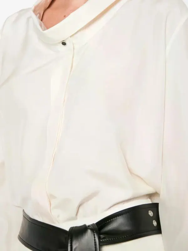 Givenchy Ruffled Silk Blouse