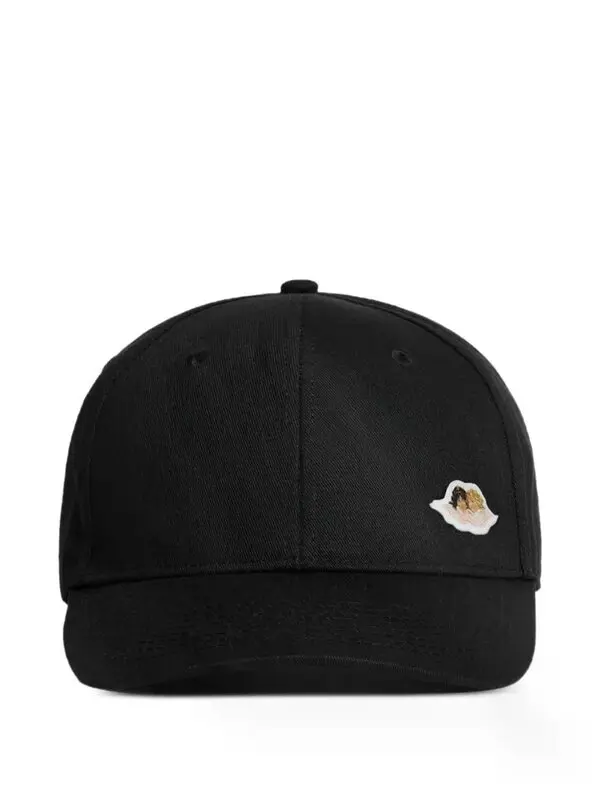 Fiorucci Angels Patch Baseball Cap - Black