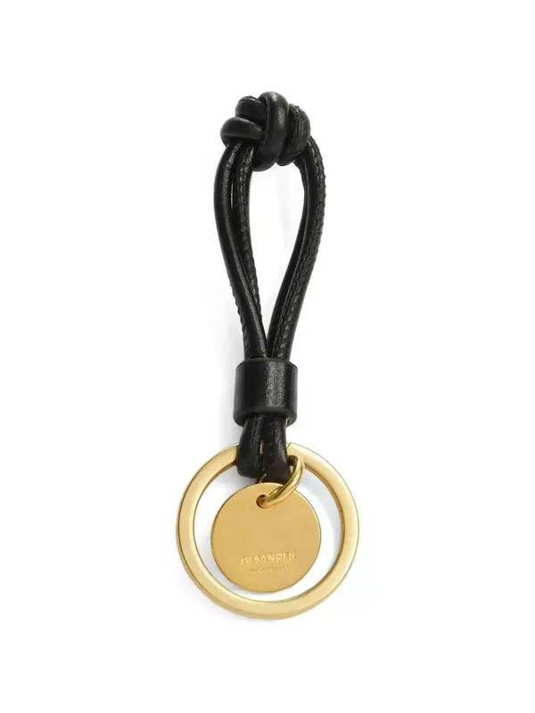JIL SANDER Knot Keyring - Gold