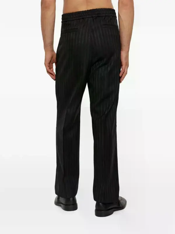 Versace Jacquard-wool Pants