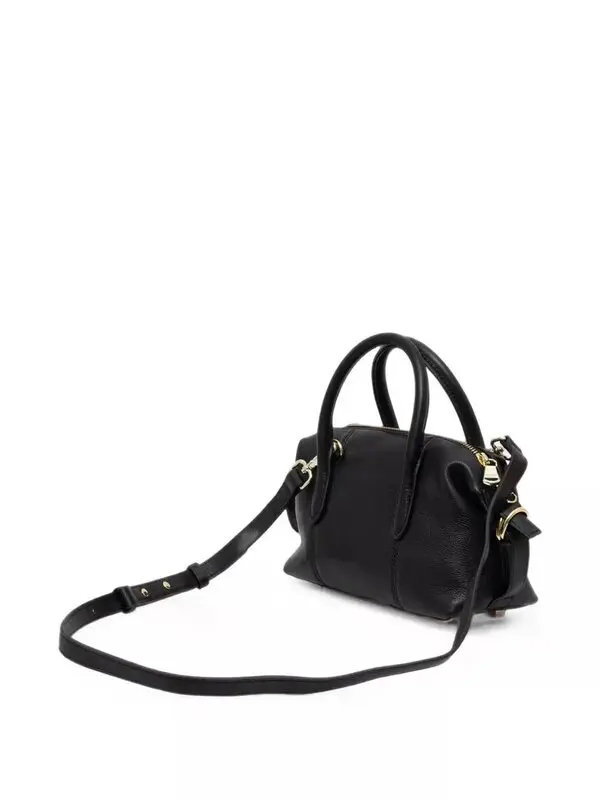 Patrizia Pepe Fly Logo-plaque Shoulder Bag - Black