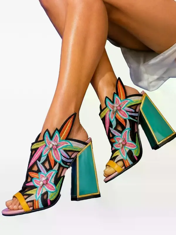 KAT MACONIE Diva Dee Sandals - Black