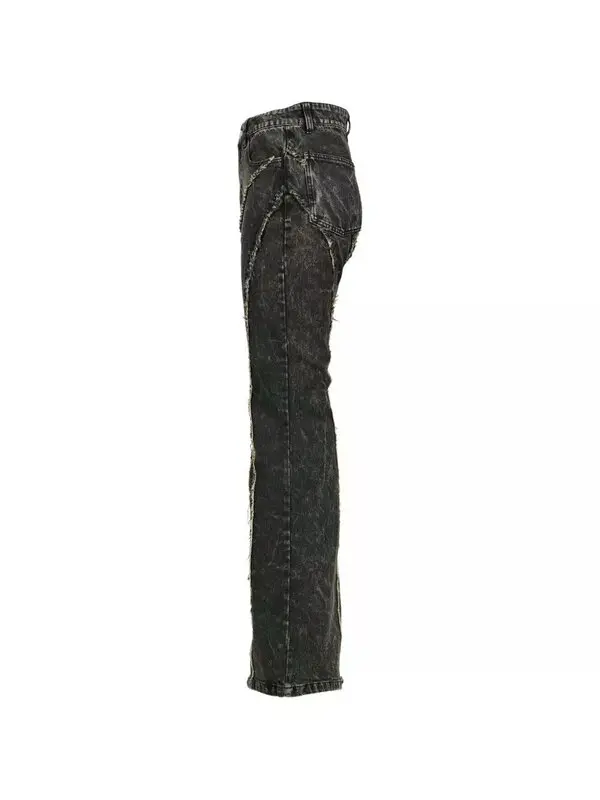 VIVAMUS Frayed Flared Jeans