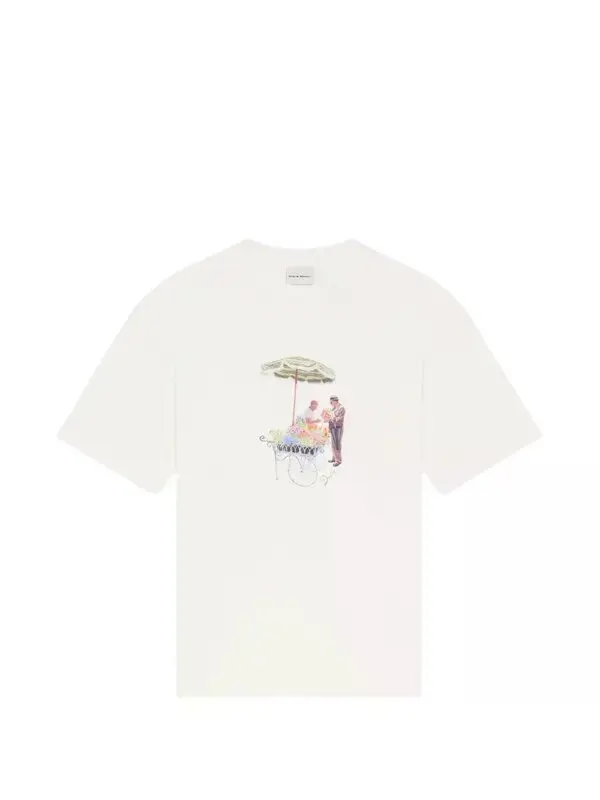 Drole De Monsieur Fleuriste Graphic-print T-shirt