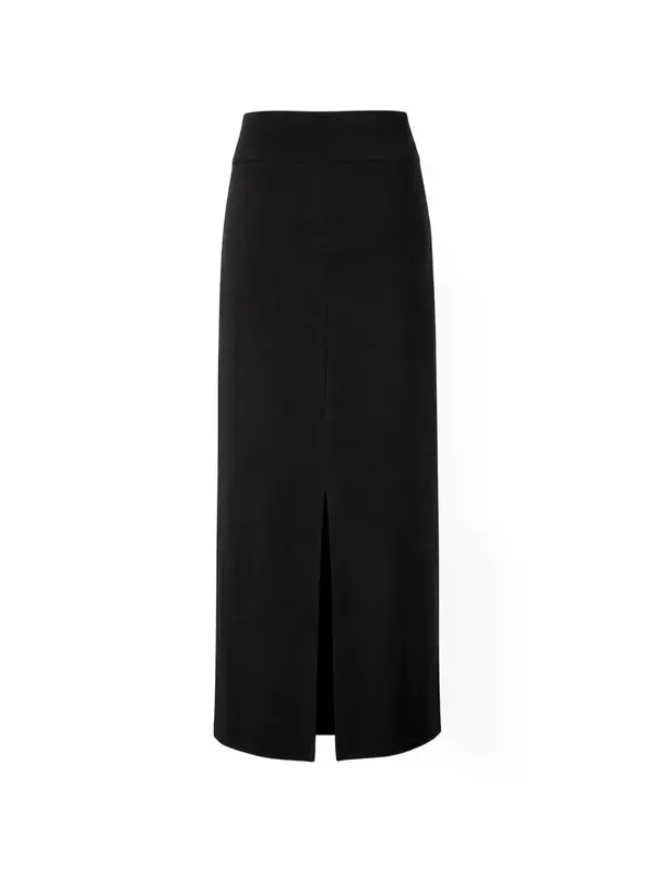 Frank Lyman Slit-detail Midi Skirt
