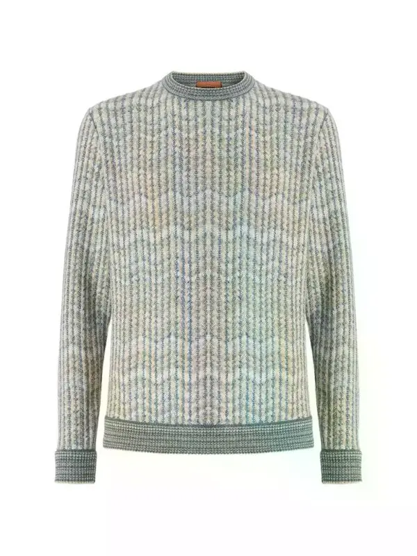 Missoni Cashmere And Viscose Zig Zag Pullover