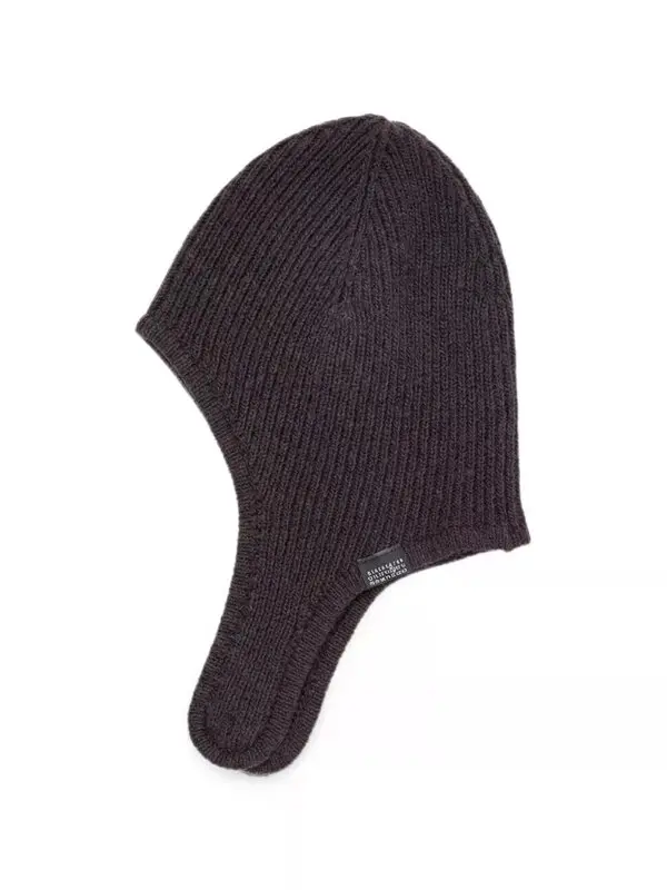 MAISON MARGIELA Ribbed-knit Beanie Hat
