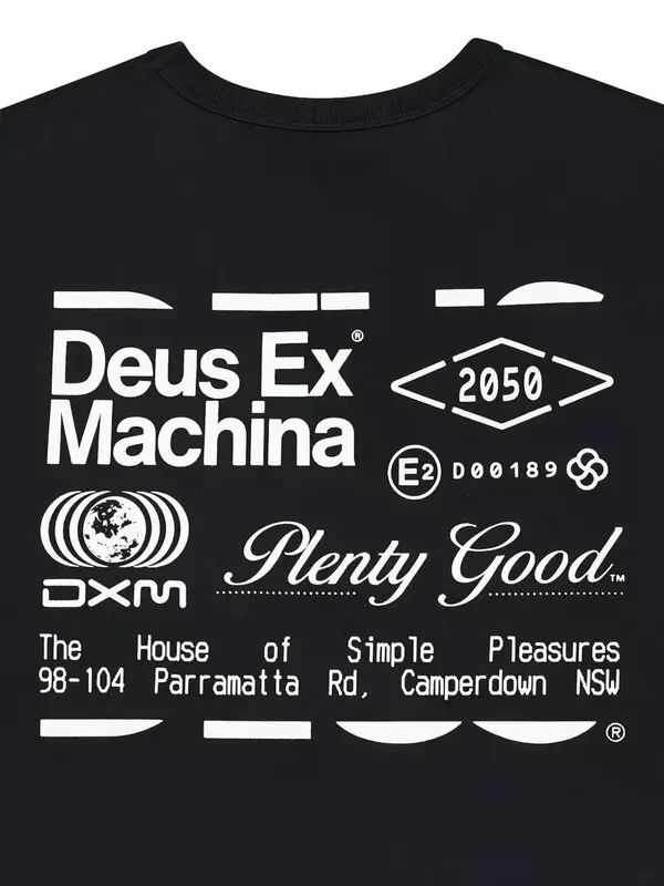 Deus Ex Machina Logo-print Cotton T-shirt