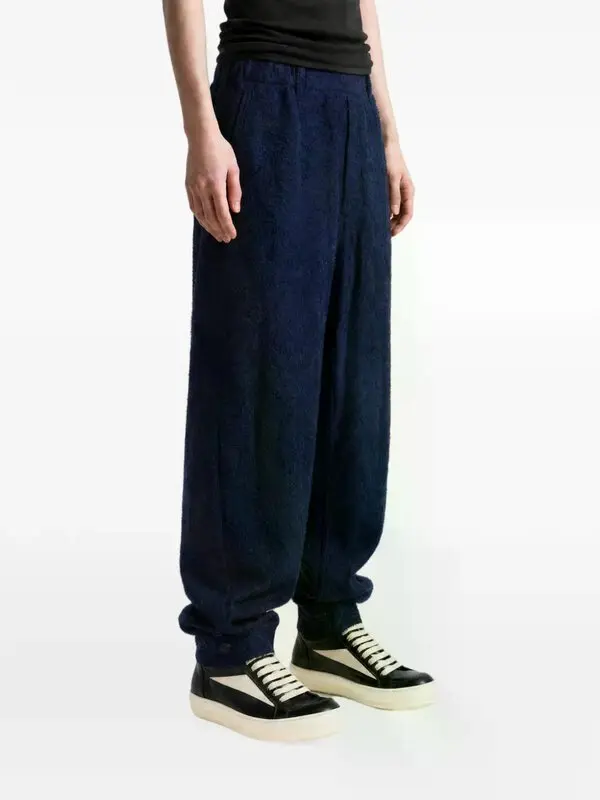 KOZABURO Bouclé Tapered Trousers