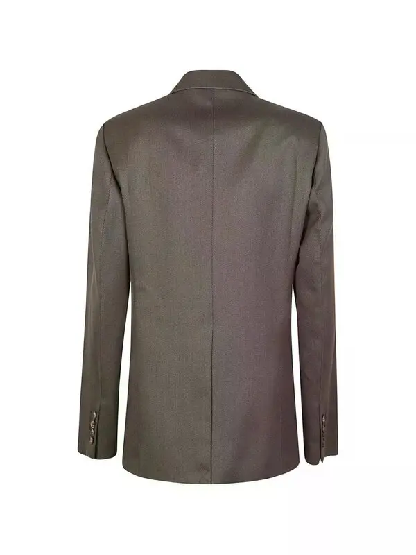 Victoria Beckham Twill Single-breasted Blazer