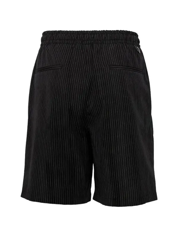 LOW BRAND Striped Cotton Shorts