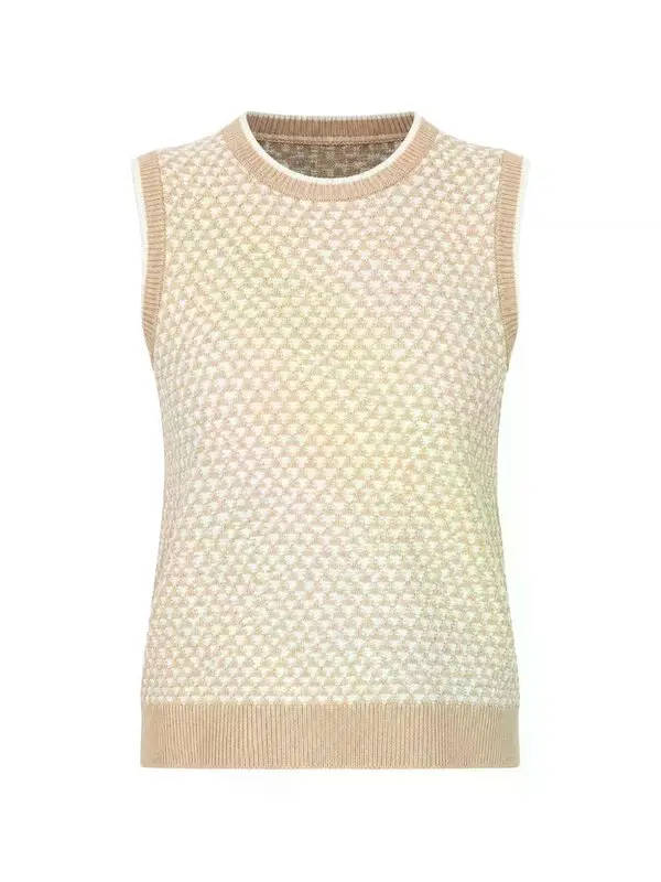 Varley Jenson Geometric-knit Sweater