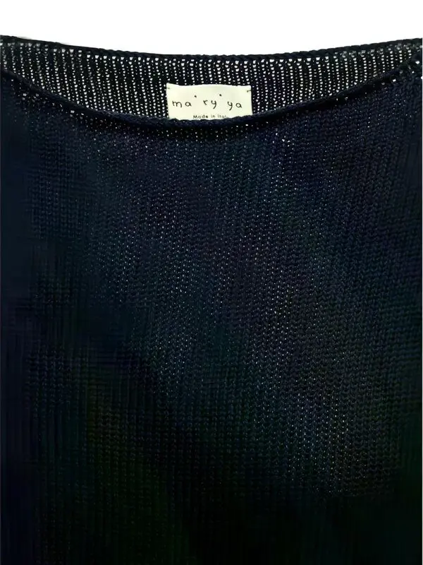 MA'RY'YA Raglan-sleeve Boat-neck Sweater
