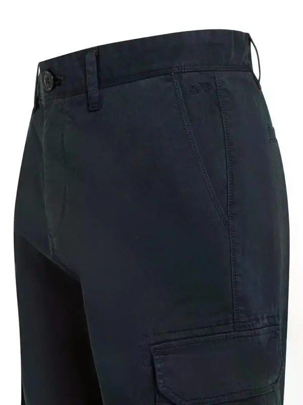 SUN 68 Logo-embroidered Cargo Shorts