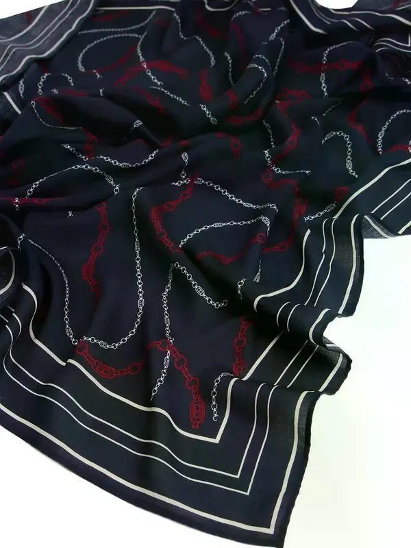 Tommy Hilfiger Chain-print Beach Cover-up