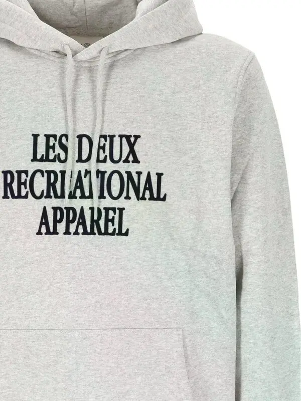 LES DEUX Copenhagen Logo-print Cotton Hoodie