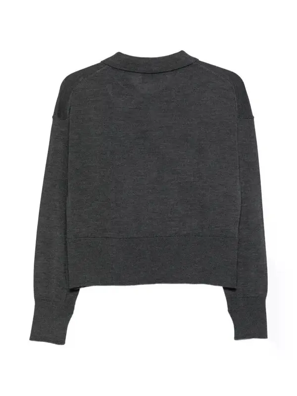 DANIELE FIESOLI Merino-wool Knitted Polo Top