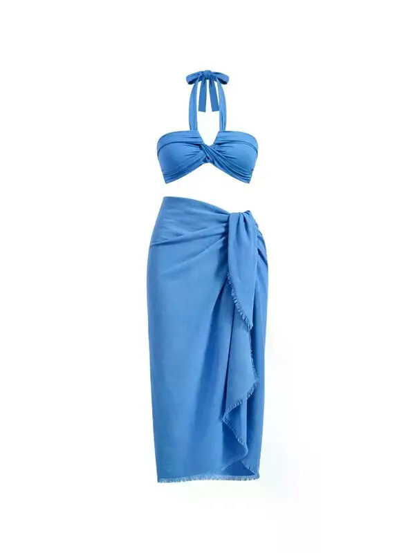Seafolly Essential Fringed Beach Cover-up