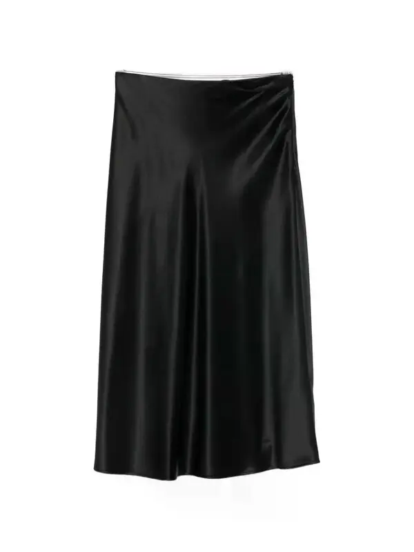 MAISON123 Satin-finish Odile Skirt